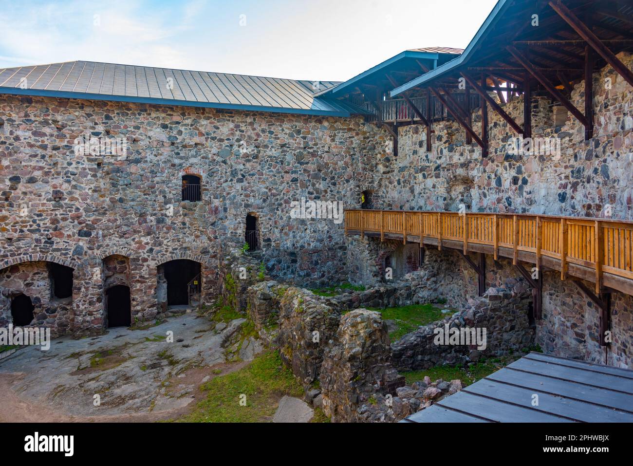 Raseborg Castle Ruins in Finland Stock Photo - Alamy