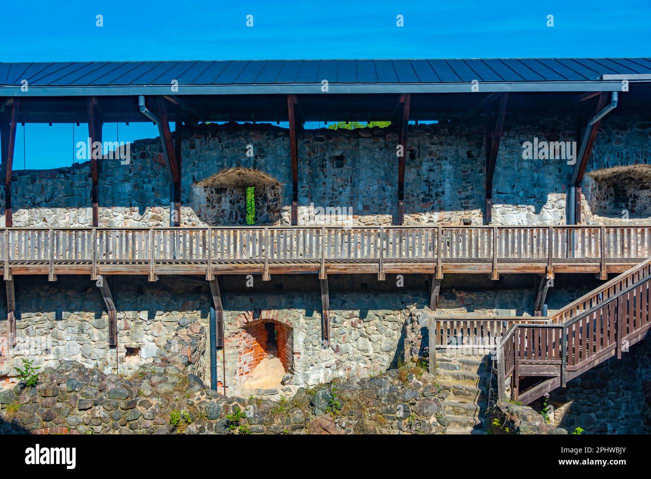 Raseborg Castle Ruins in Finland Stock Photo - Alamy