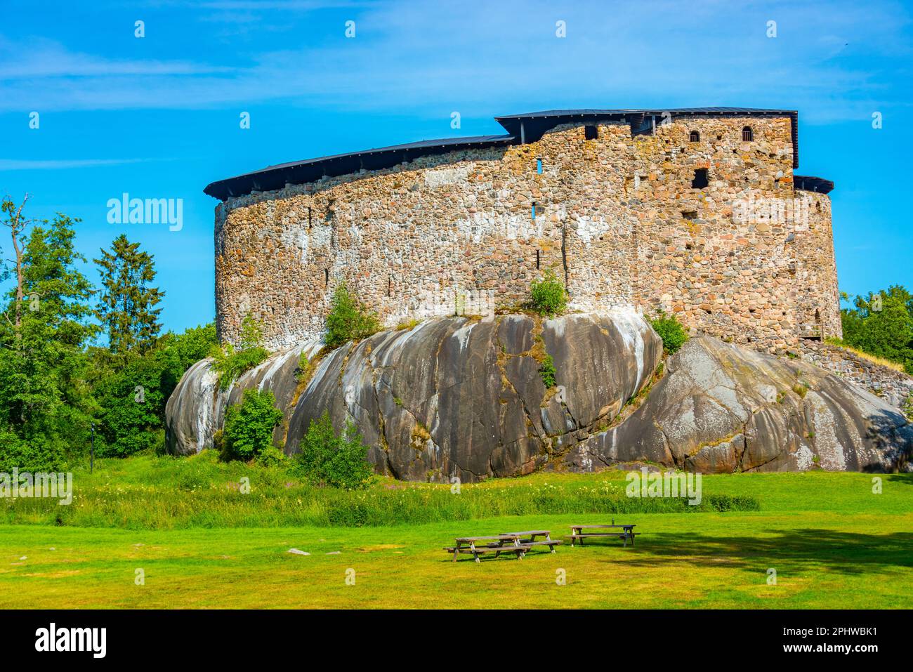 Raseborg Castle Ruins in Finland Stock Photo - Alamy