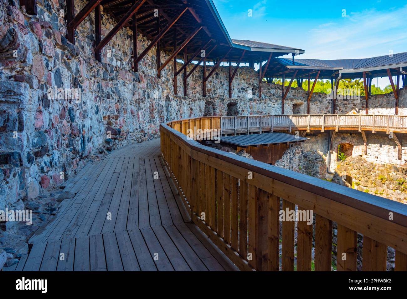 Raseborg Castle Ruins in Finland Stock Photo - Alamy