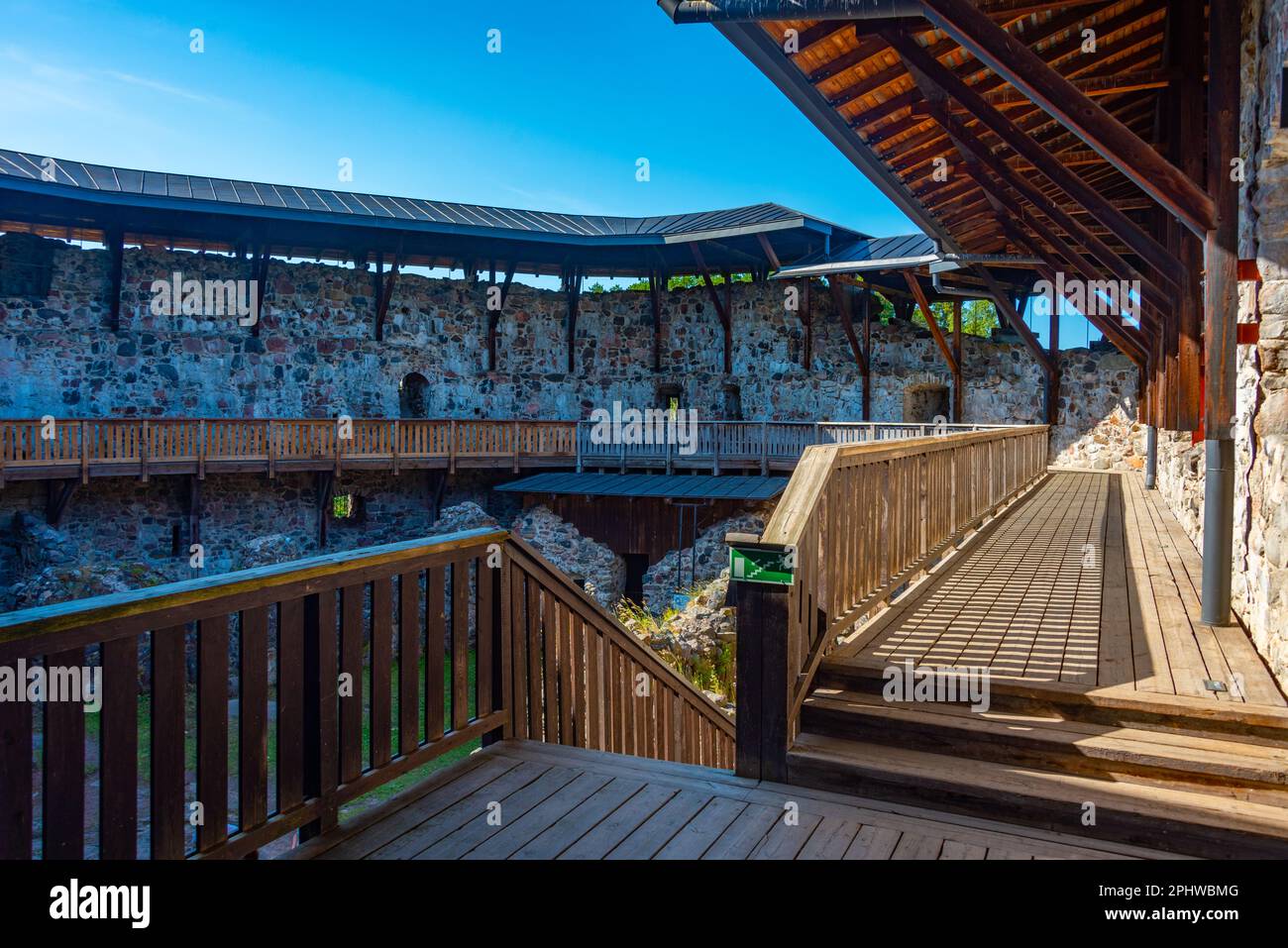 Raseborg Castle Ruins in Finland Stock Photo - Alamy
