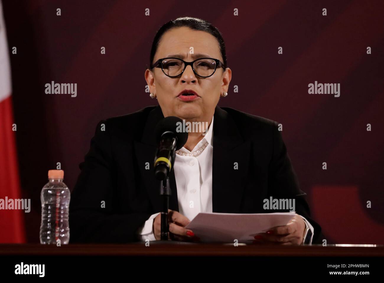 Non Exclusive: March 29, 2023, Mexico City, Mexico: The Secretary of ...