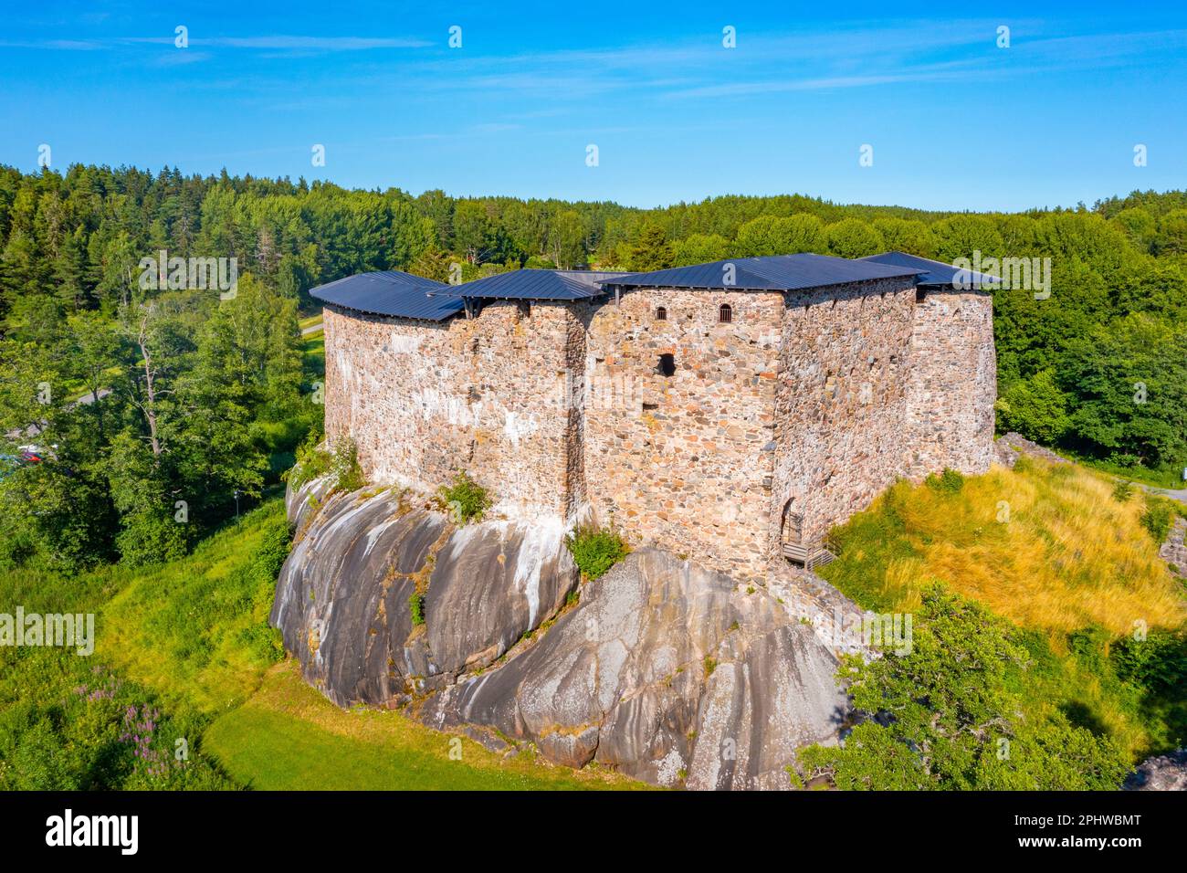 Raseborg Castle Ruins in Finland Stock Photo - Alamy