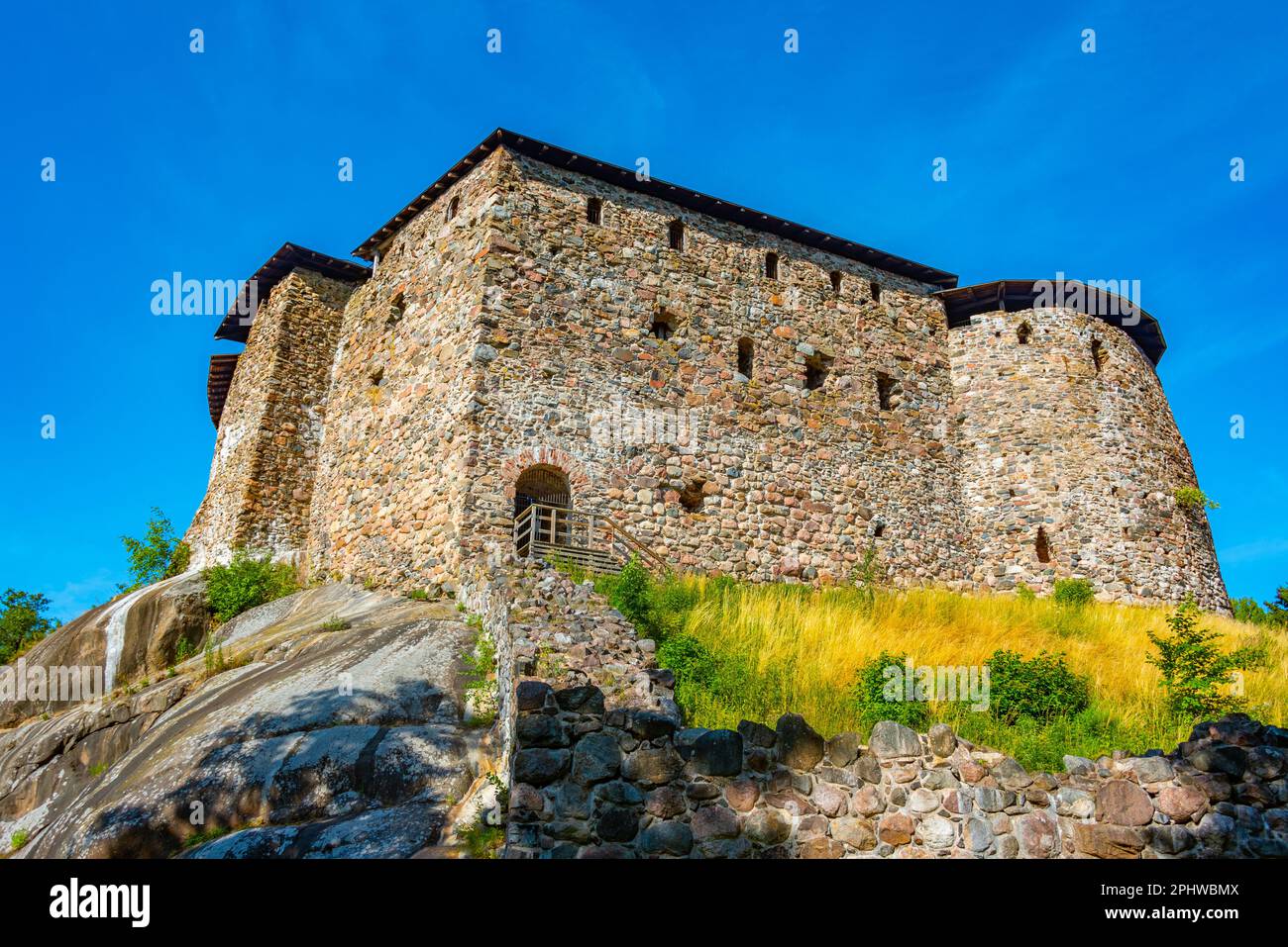 Raseborg Castle Ruins in Finland Stock Photo - Alamy