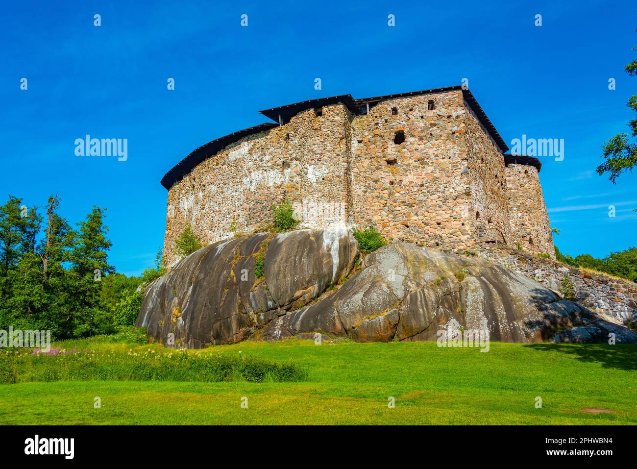 Raseborg Castle Ruins in Finland Stock Photo - Alamy