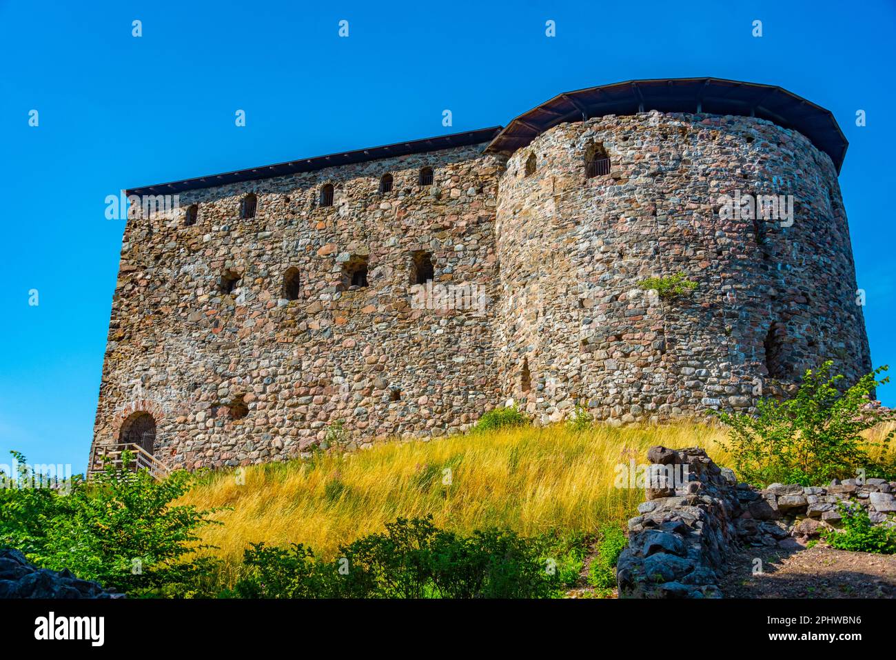 Raseborg Castle Ruins in Finland Stock Photo - Alamy