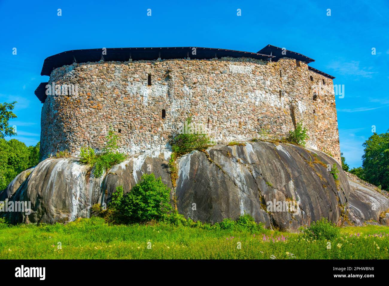 Raseborg Castle Ruins in Finland Stock Photo - Alamy