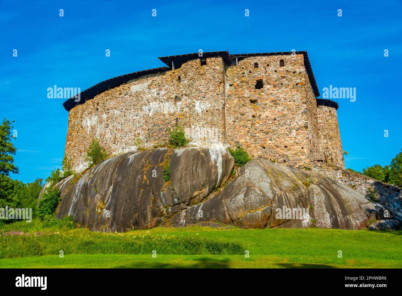Raseborg Castle Ruins in Finland Stock Photo - Alamy