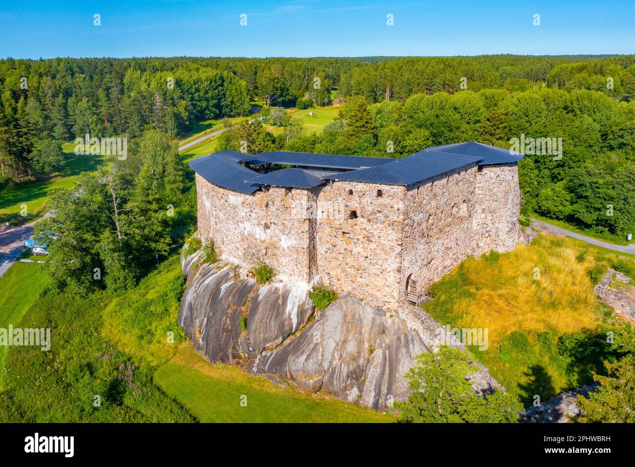 Raseborg Castle Ruins in Finland Stock Photo - Alamy