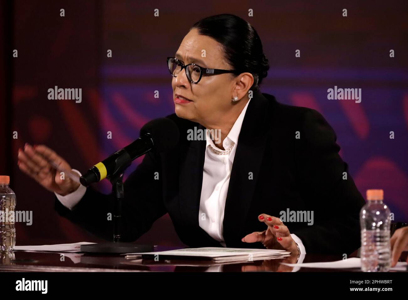 Non Exclusive: March 29, 2023, Mexico City, Mexico: The Secretary of ...