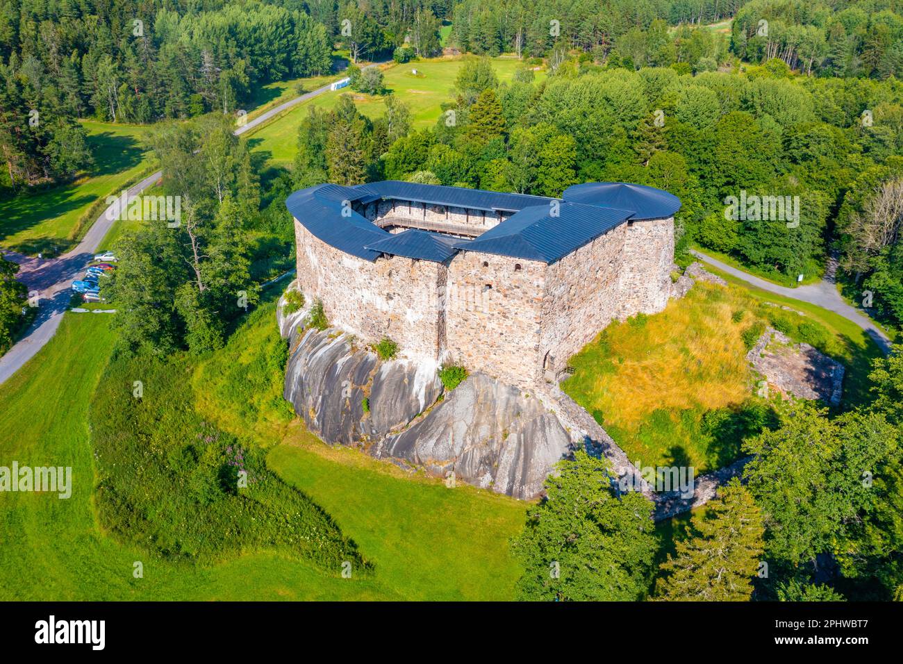Raseborg Castle Ruins in Finland Stock Photo - Alamy