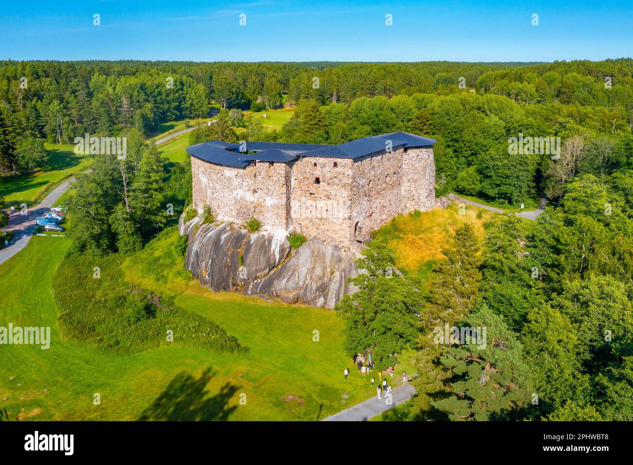 Raseborg Castle Ruins in Finland Stock Photo - Alamy