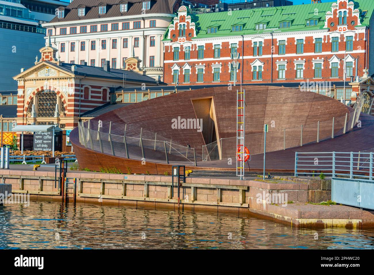 Waterfront of Finnish capital Helsinki Stock Photo - Alamy
