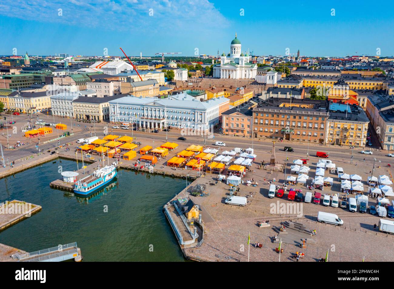 Panorama view of Helsinki in Finland Stock Photo - Alamy