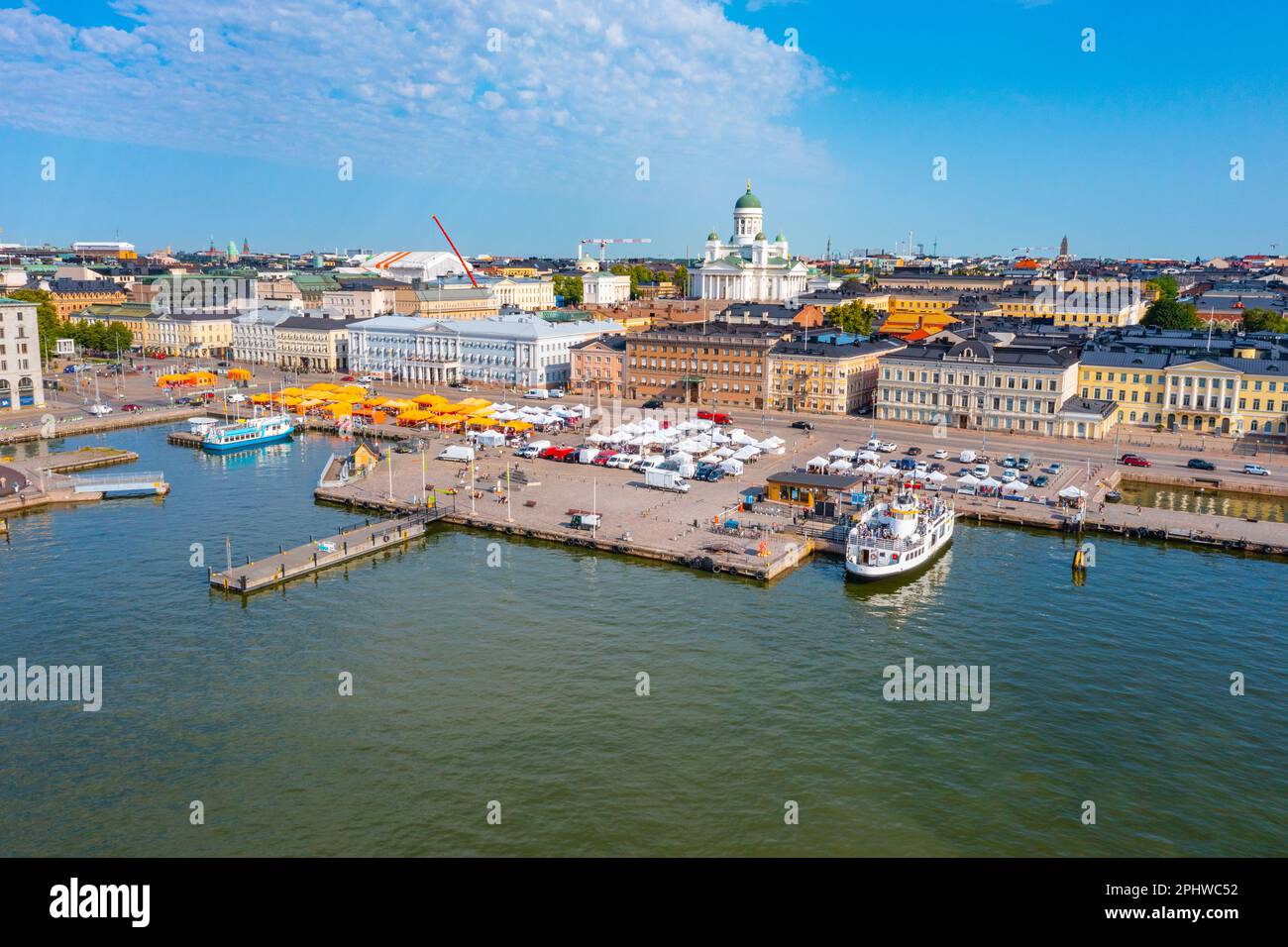 Panorama view of Helsinki in Finland Stock Photo - Alamy