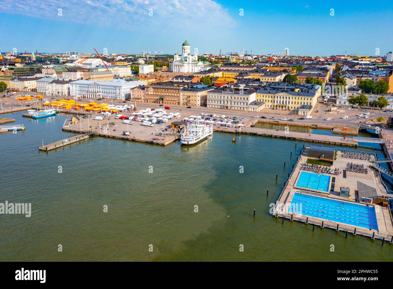 Panorama view of Helsinki in Finland Stock Photo - Alamy