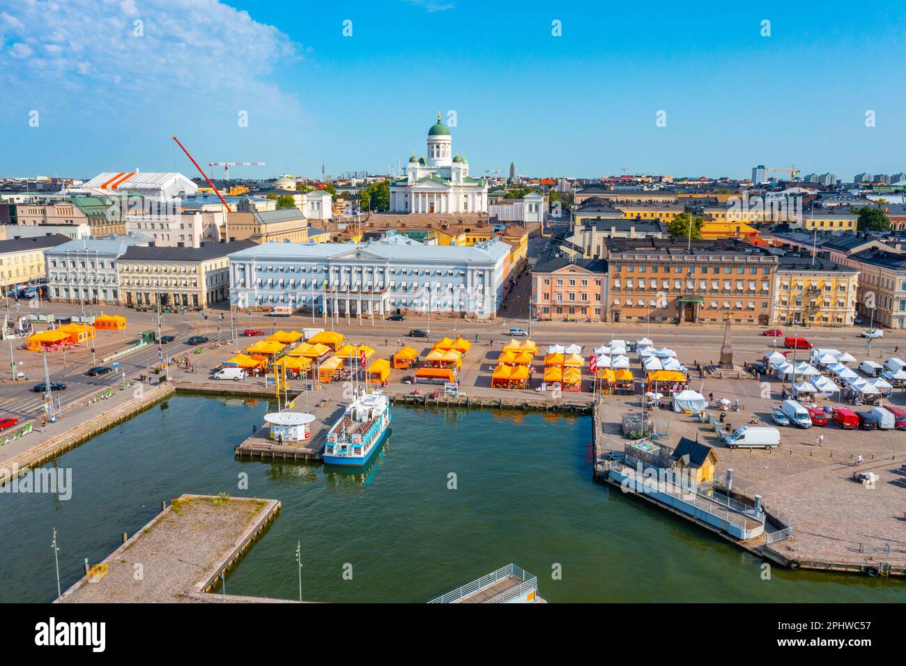 Panorama view of Helsinki in Finland Stock Photo - Alamy