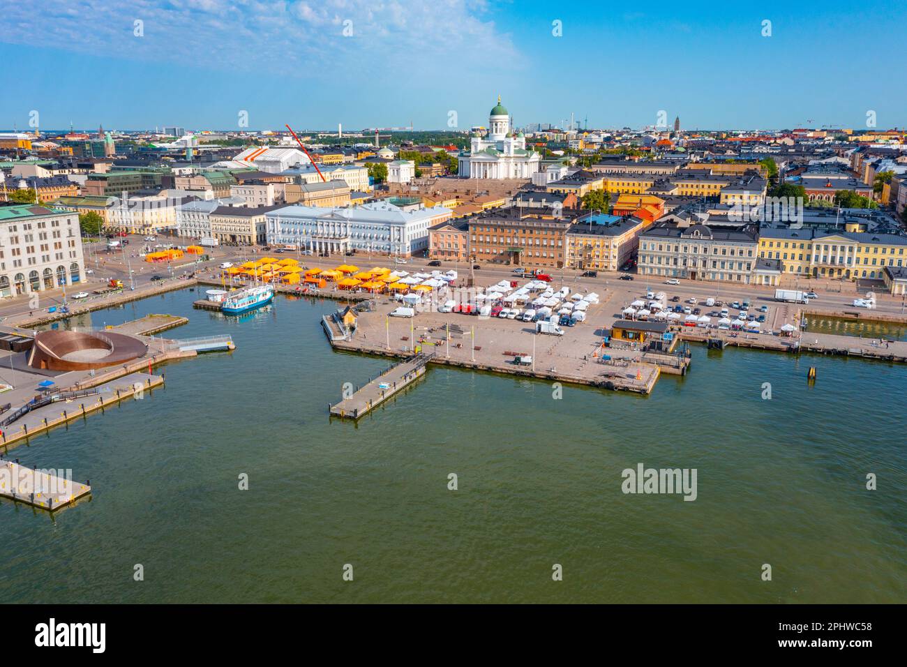 Panorama view of Helsinki in Finland Stock Photo - Alamy