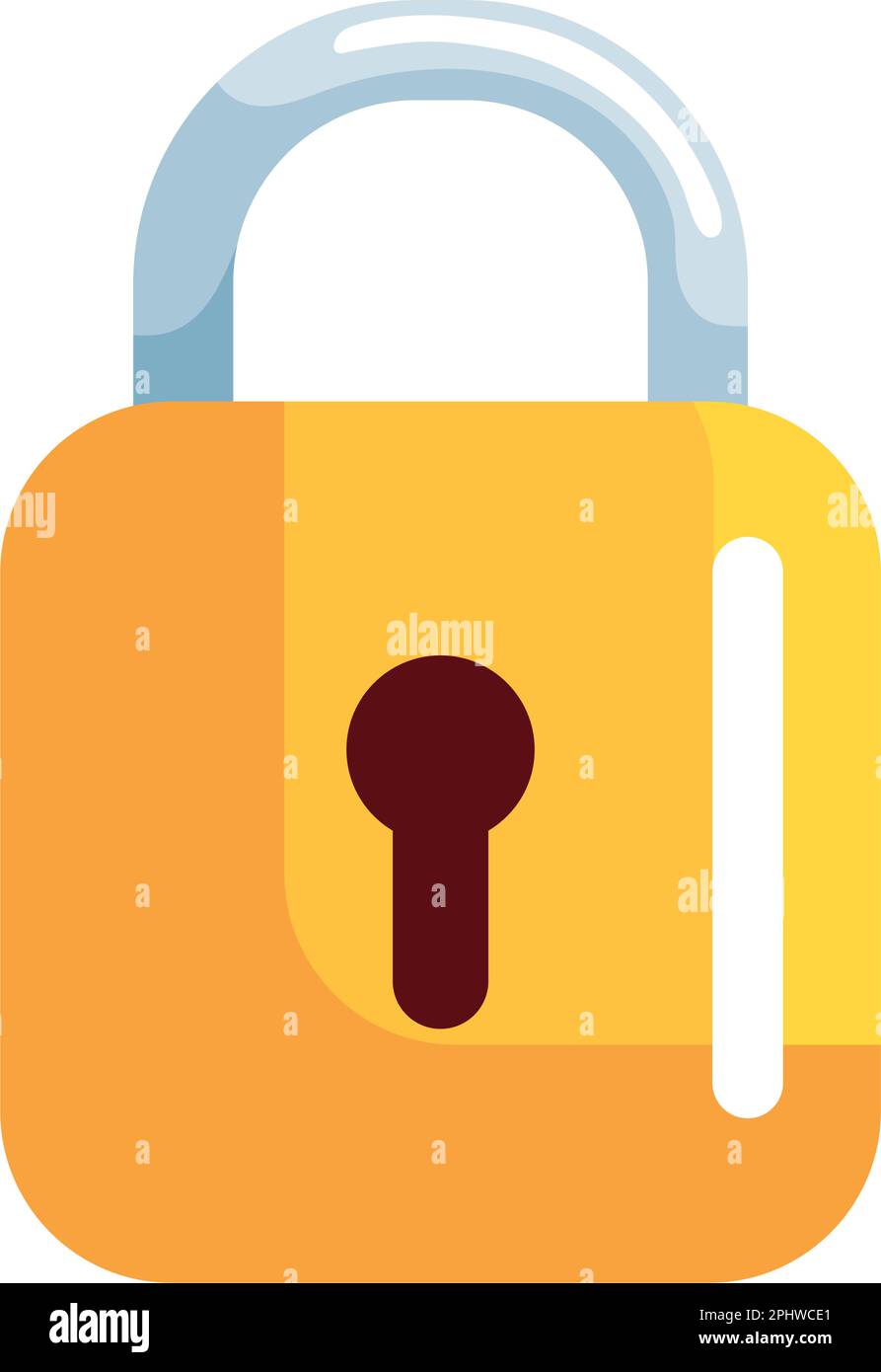 Secure lock symbol safety and privacy Stock Vector Image & Art - Alamy