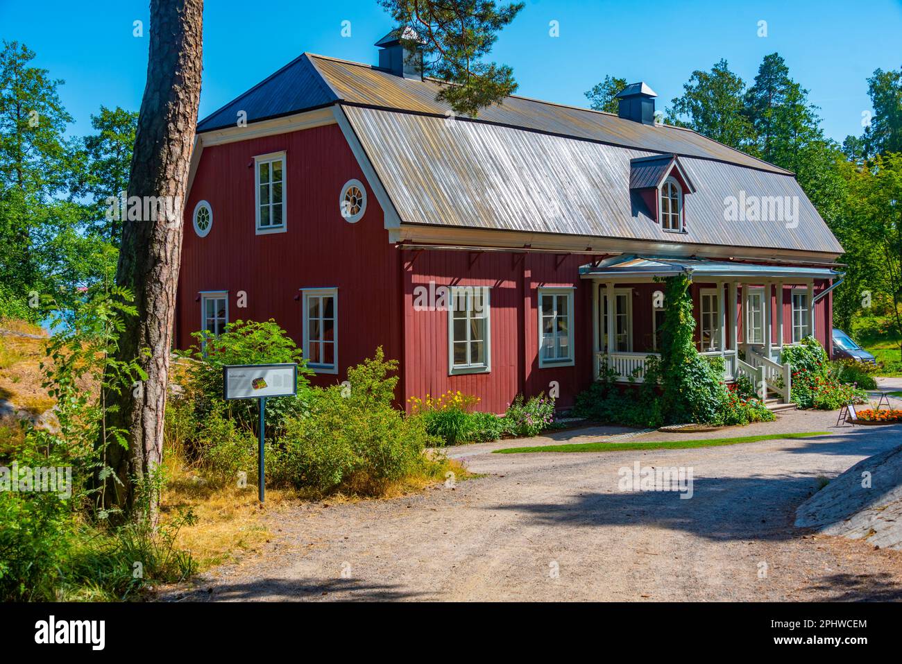 Old finnish farm buildings hi-res stock photography and images - Alamy