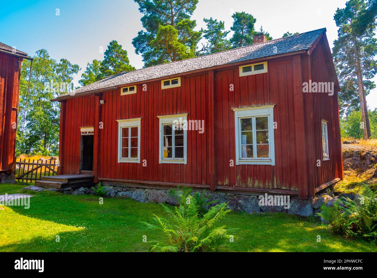 Old finnish farm buildings hi-res stock photography and images - Alamy