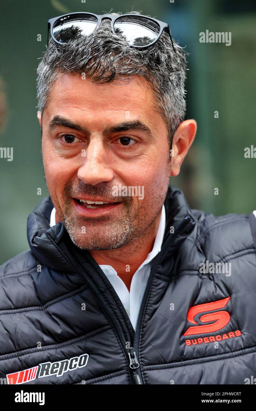 Melbourne, Australia. 30th Mar, 2023. Michael Masi (AUS) V8 Supercars ...