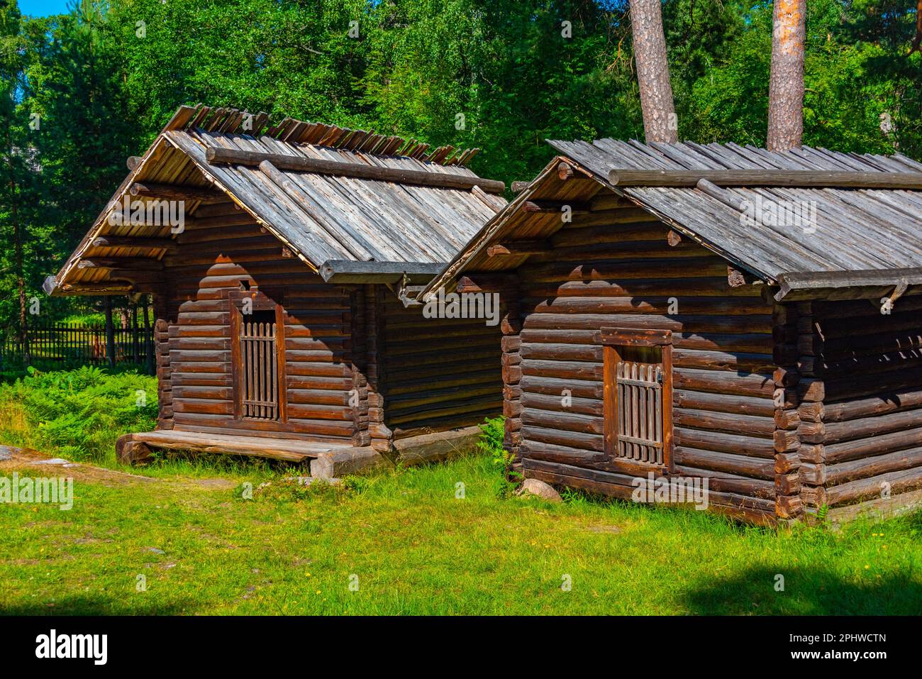 Old finnish farm buildings hi-res stock photography and images - Alamy