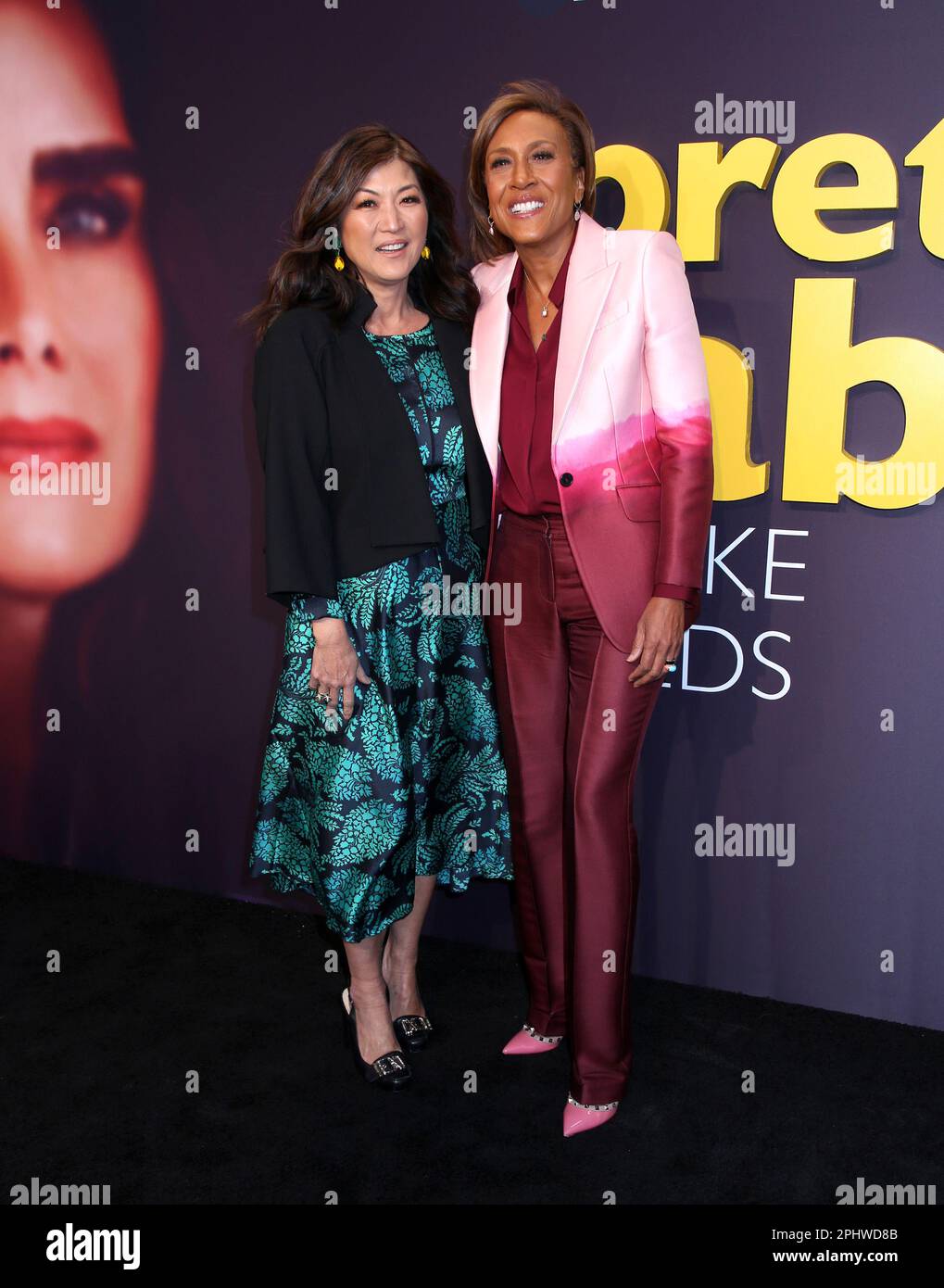 New York City, NY, March 29, 2023 Juju Chang and Robin Roberts ...