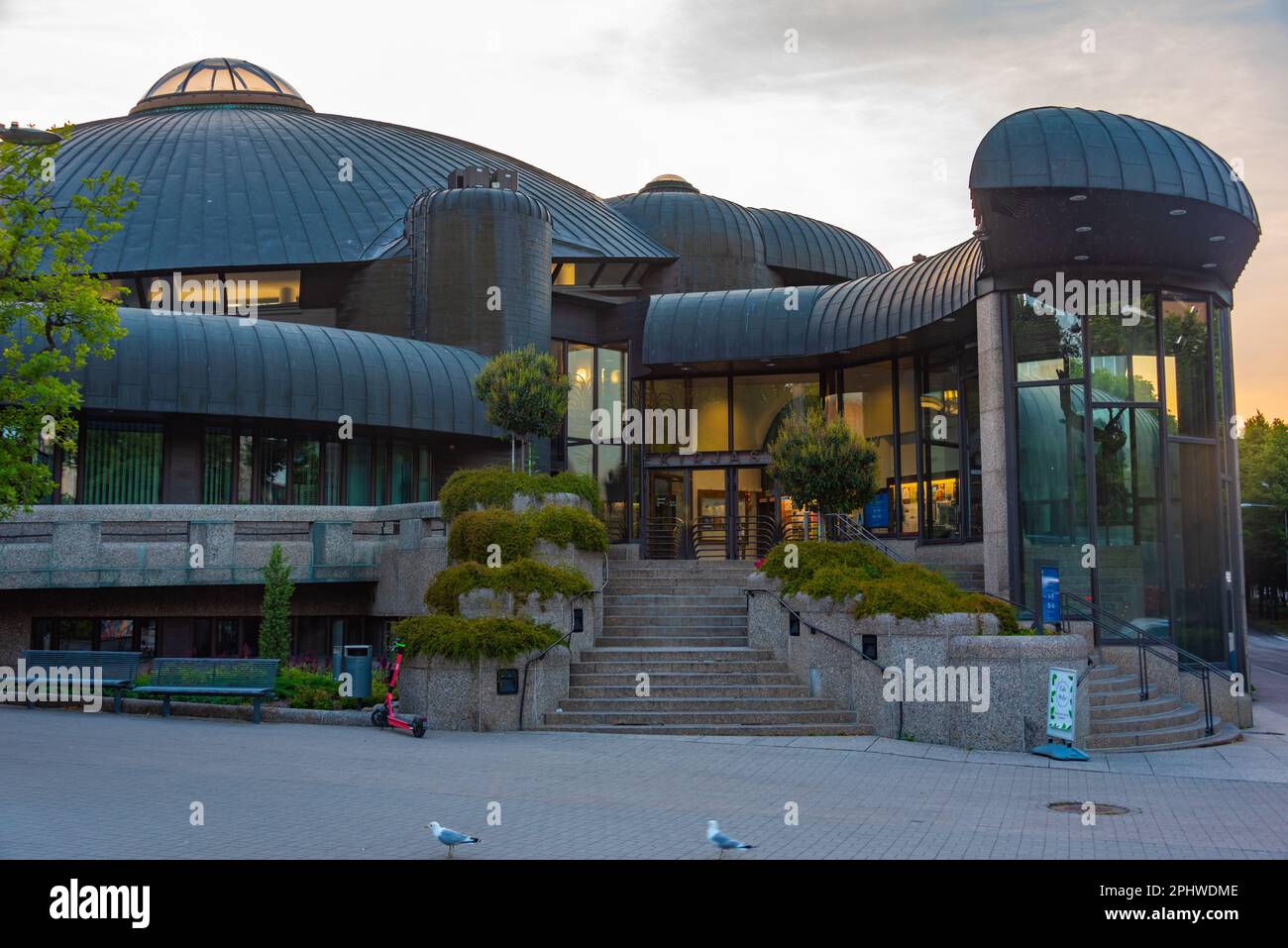Main Library Metso in Finnish town Tampere Stock Photo - Alamy