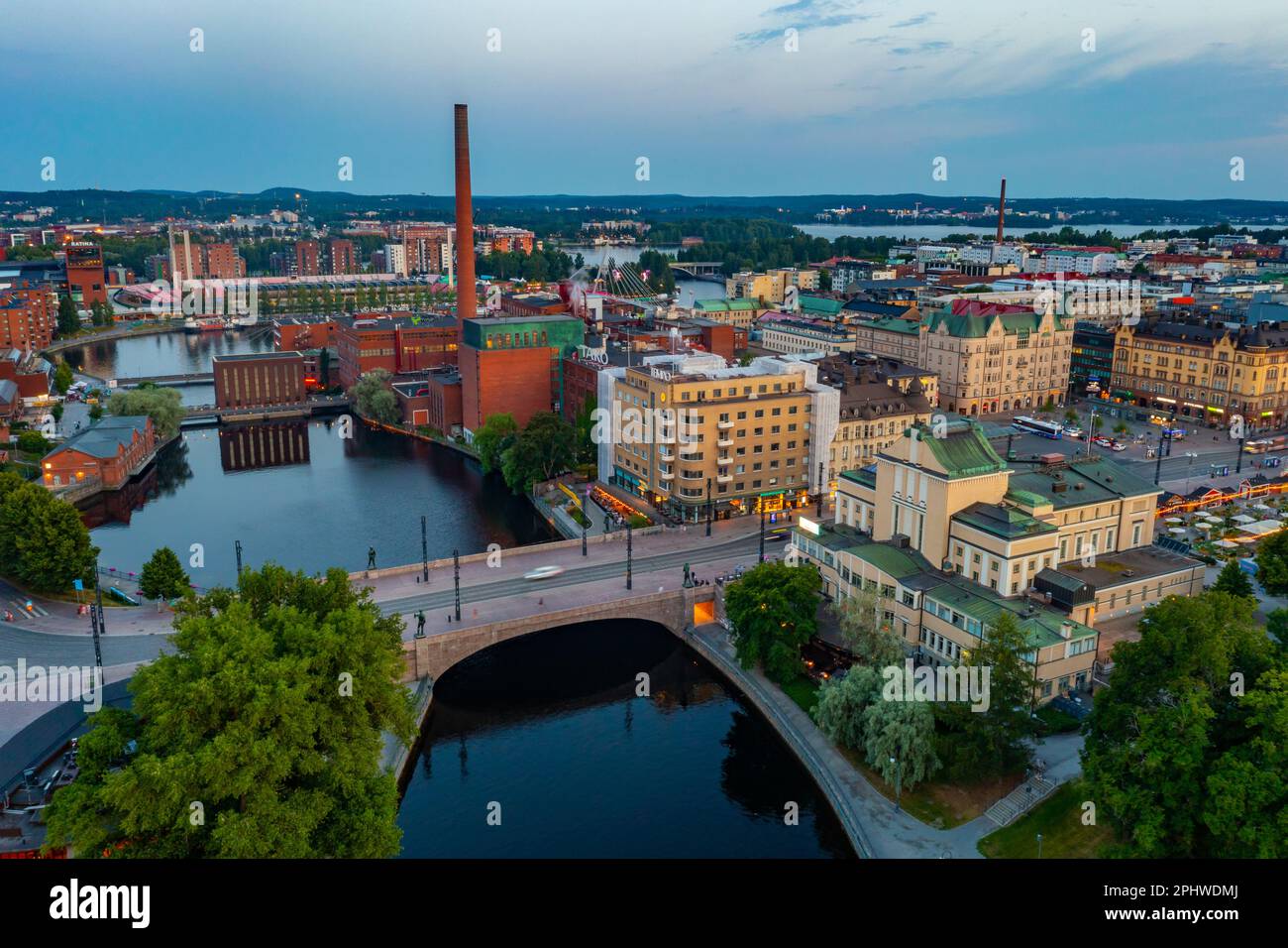 Tammerfors aerial hi-res stock photography and images - Alamy