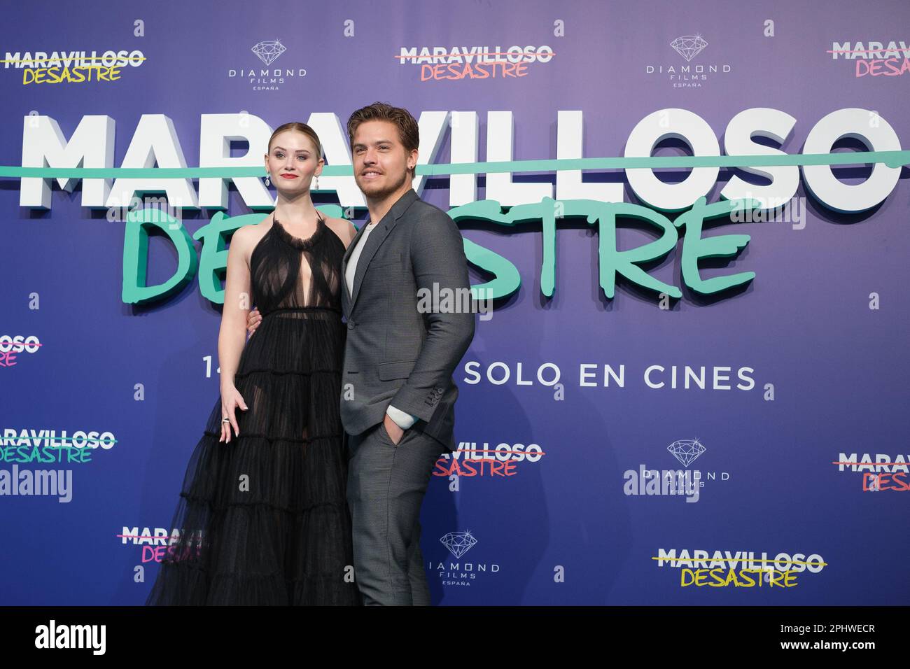 Madrid, Spain. 29th Mar, 2023. US Actor Dylan Sprouse and actress ...