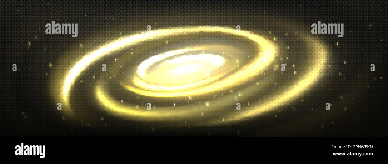 Galaxy background with nebula in outer space. Abstract illustration of ...