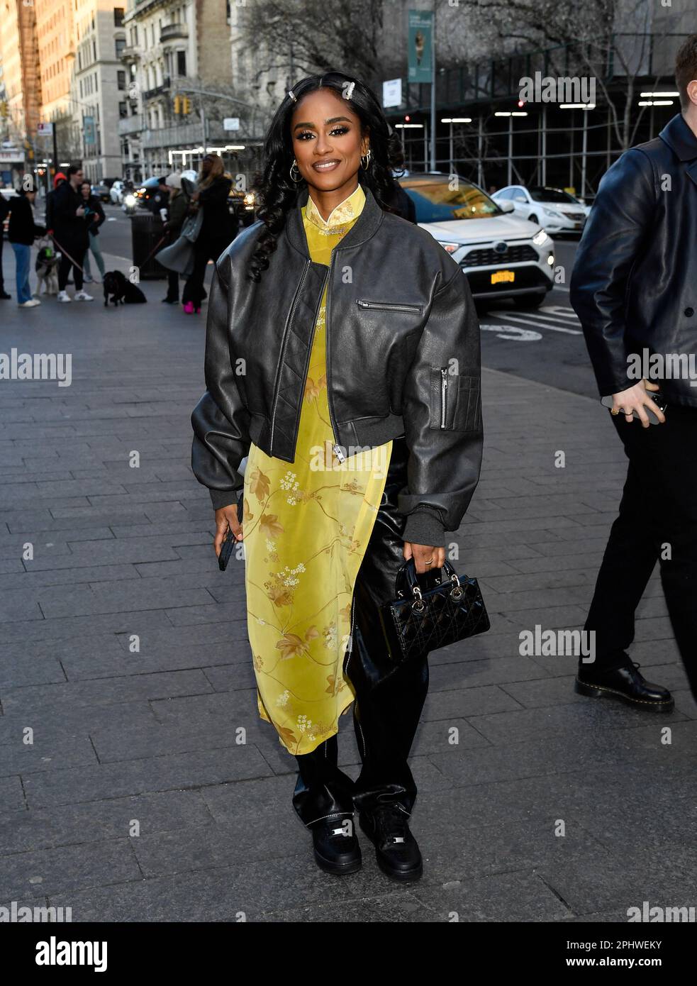 Vashtie Kola arrives at a dinner for Korean beauty brand Sulwhasoo to ...