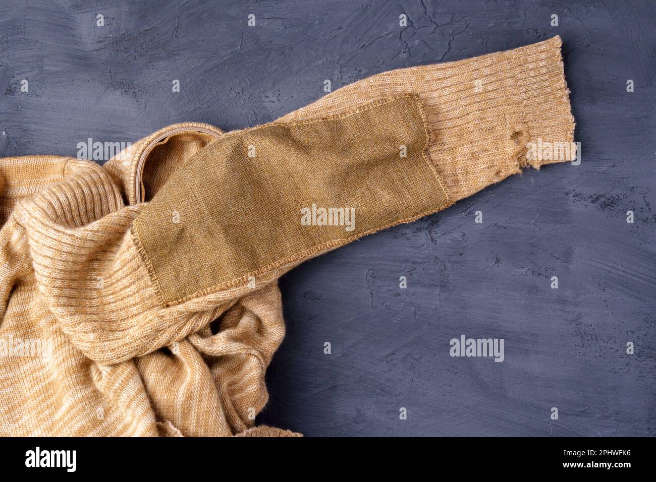 Old jacket reuse of things, Zero waste shopping, reduce and reuse Stock ...