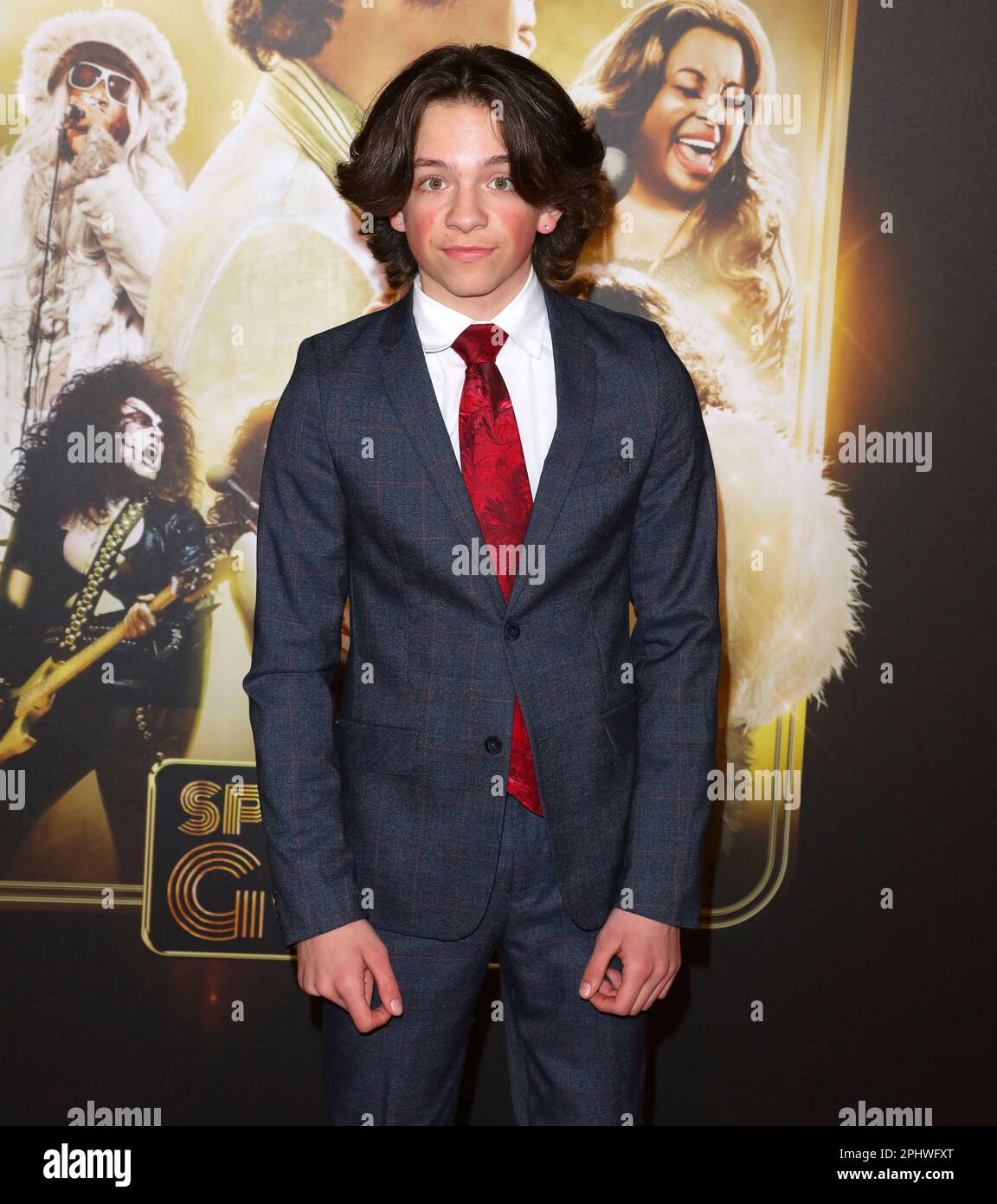 Los Angeles, USA. 29th Mar, 2023. Winslow Fegley arrives at The World ...