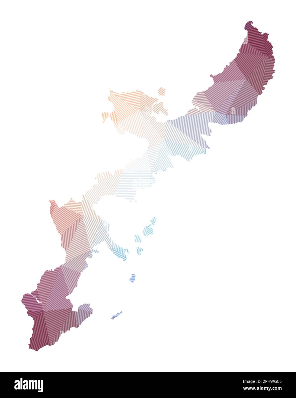 Map of okinawa hi-res stock photography and images - Alamy
