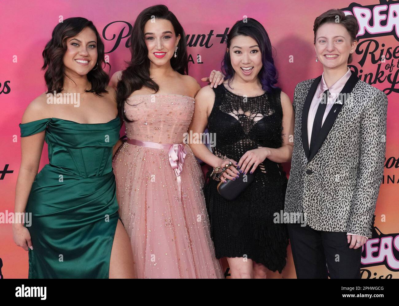 Los Angeles, USA. 29th Mar, 2023. (L-R) Cheyenne Isabel Wells, Marisa ...