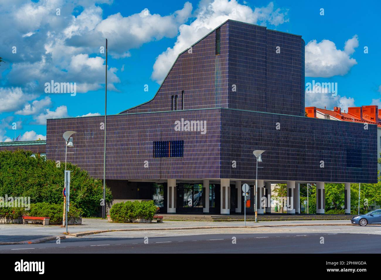 Town hall by Alvar Aalto in Finnish town SeinГ¤joki Stock Photo - Alamy
