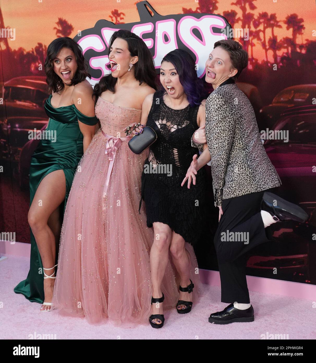 Los Angeles, USA. 29th Mar, 2023. (L-R) Cheyenne Isabel Wells, Marisa ...