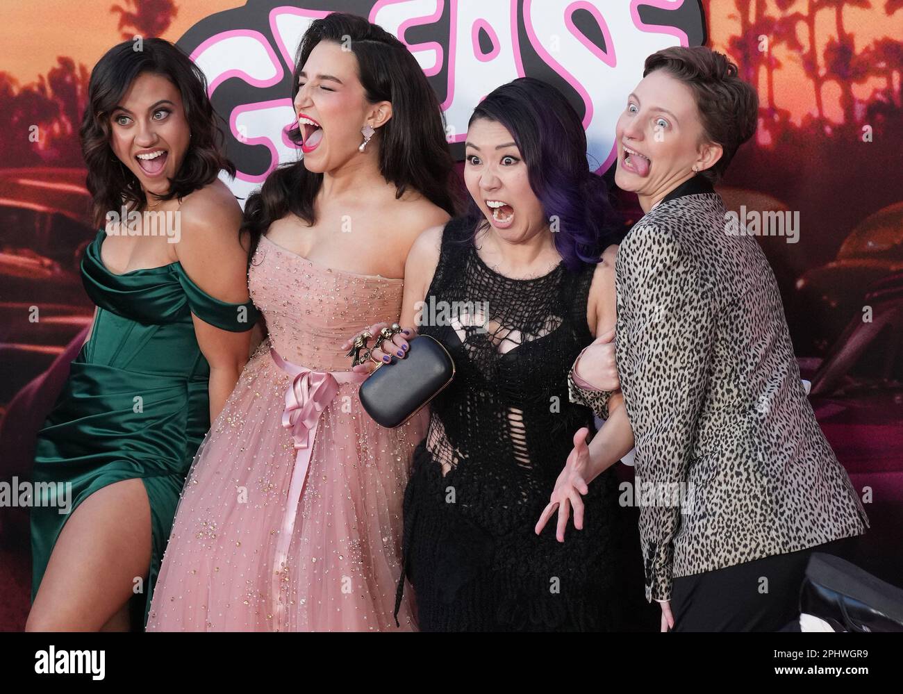 Los Angeles, USA. 29th Mar, 2023. (L-R) Cheyenne Isabel Wells, Marisa ...