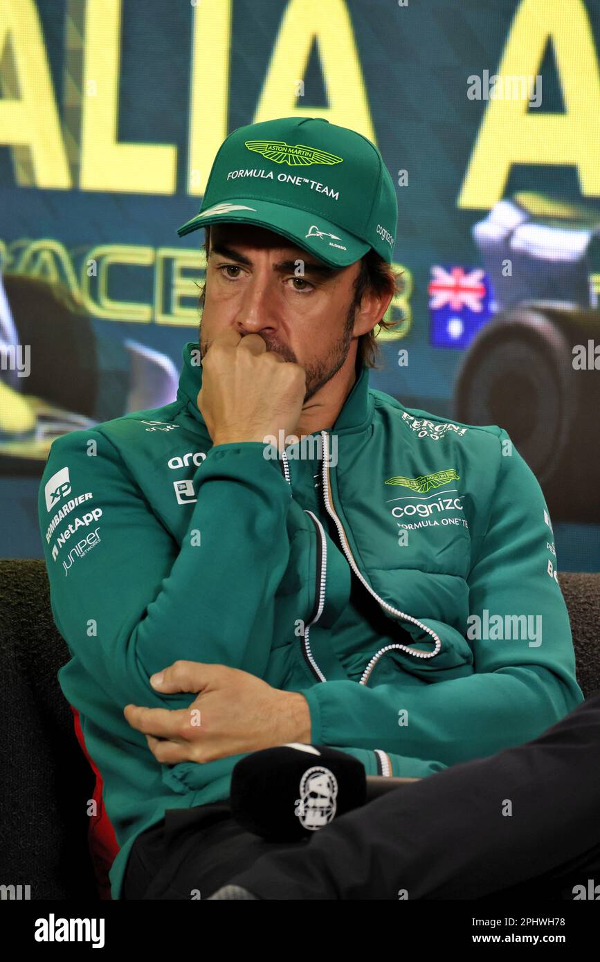 Melbourne, Australia. 30th Mar, 2023. Fernando Alonso (ESP) Aston ...