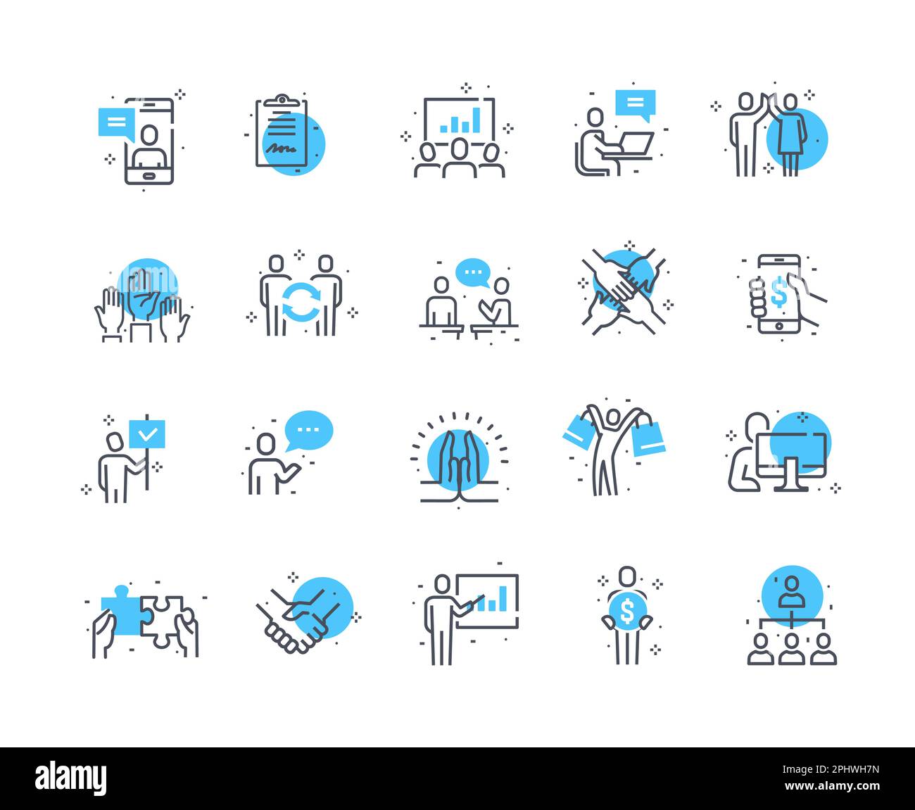 Set startup color line Stock Vector Images - Alamy