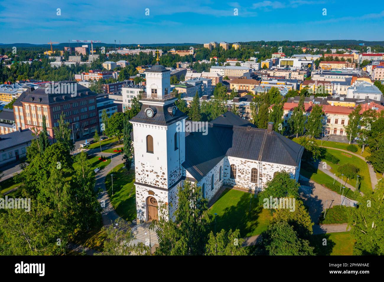 Panorama view of Kuopio Cathedral in Finland Stock Photo - Alamy