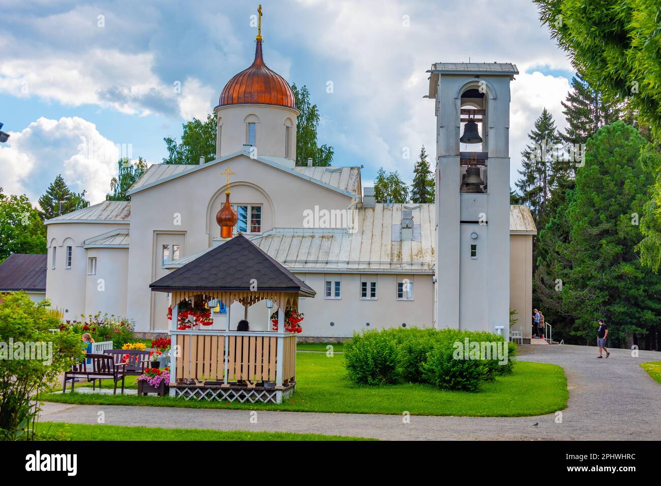 View of Valamo monastery in Finland Stock Photo - Alamy