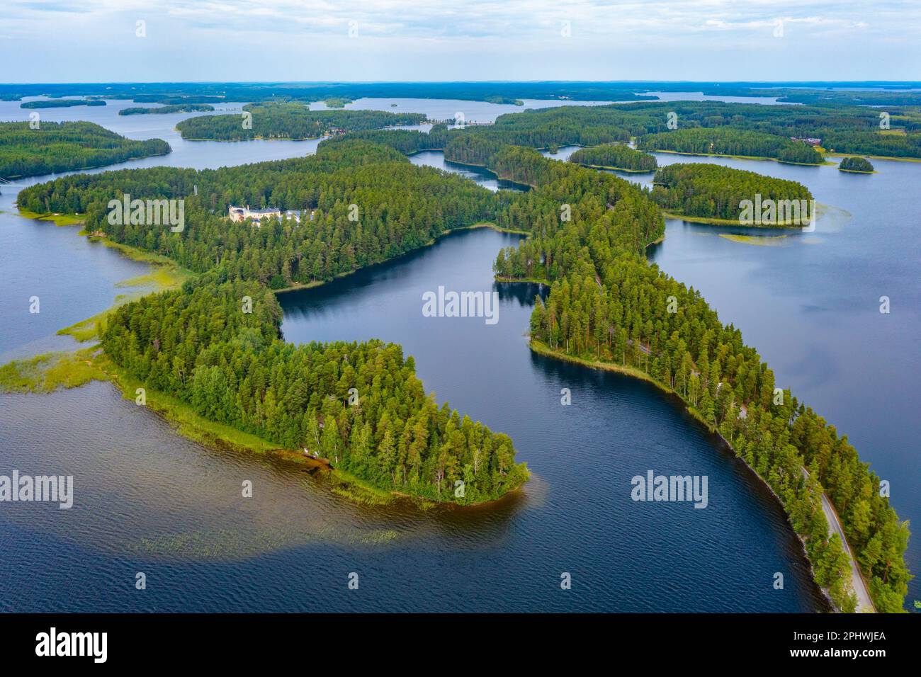 Air View Of Finland