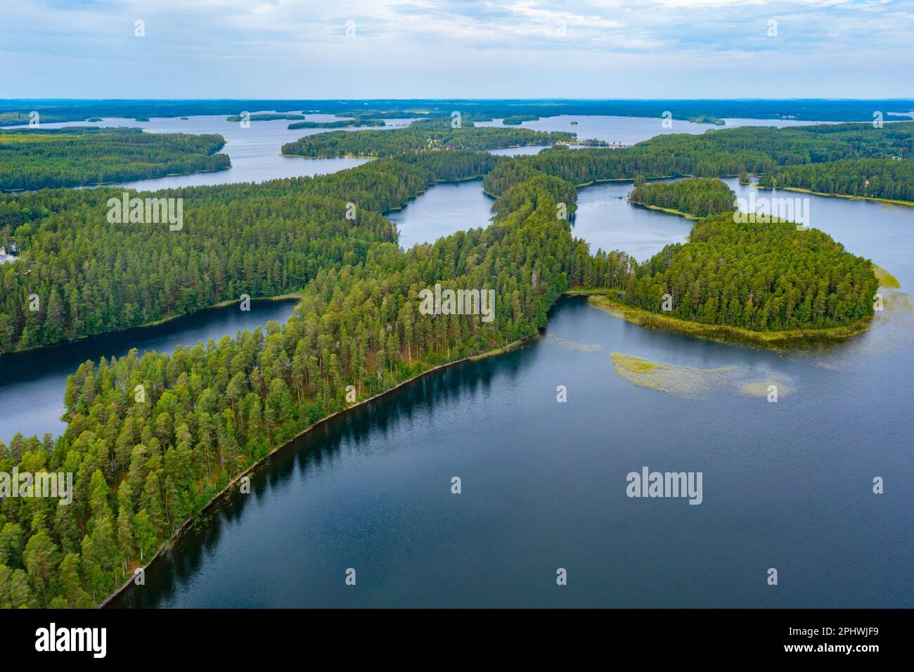 Air View Of Finland