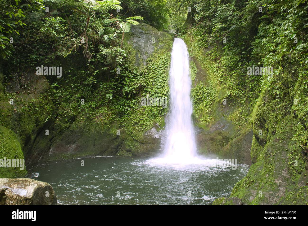 The idyllic Binangawan Waterfall in Camiguin in the Philippines that ...