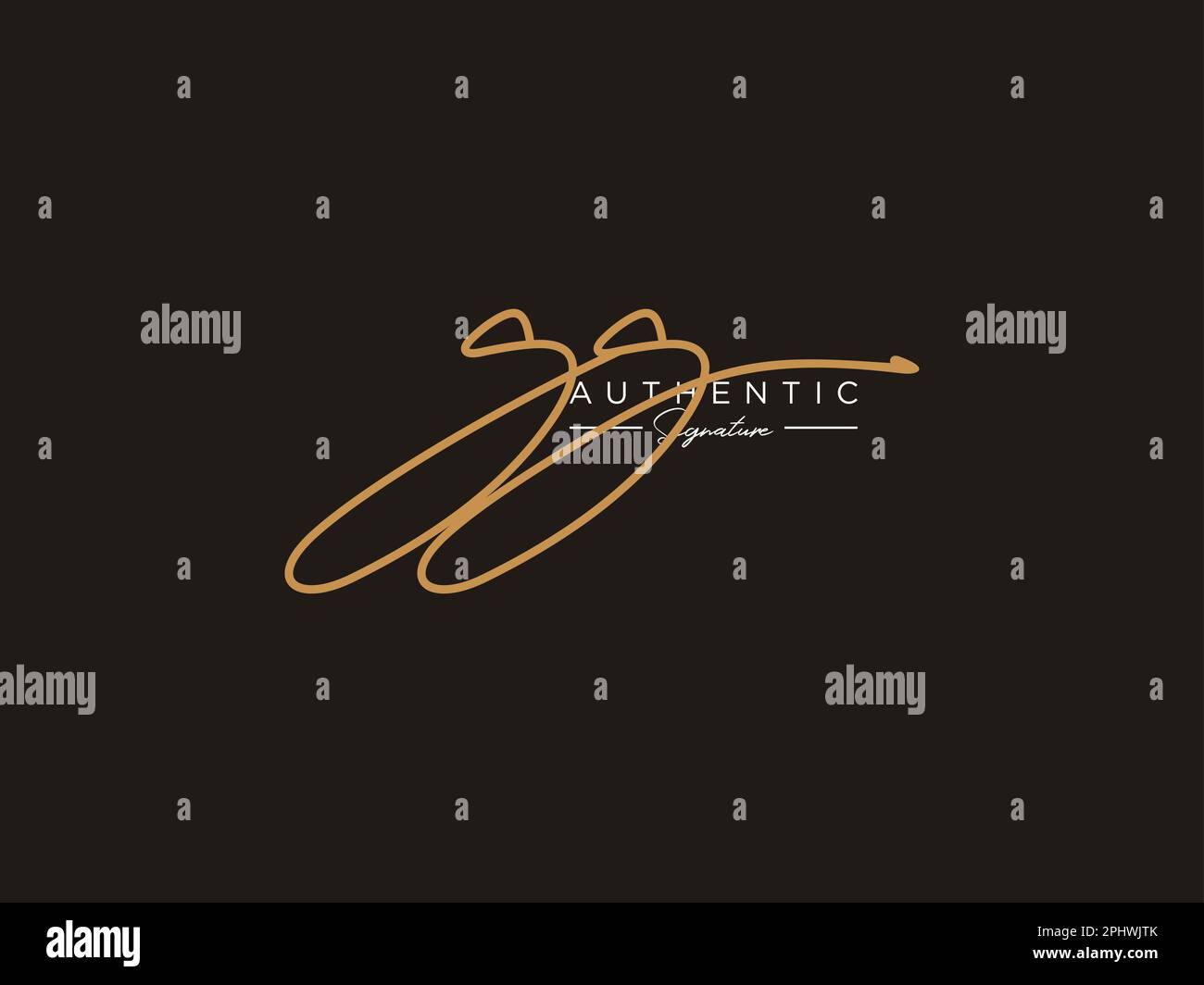 Letter GG Signature Logo Template Vector Stock Vector Image & Art - Alamy