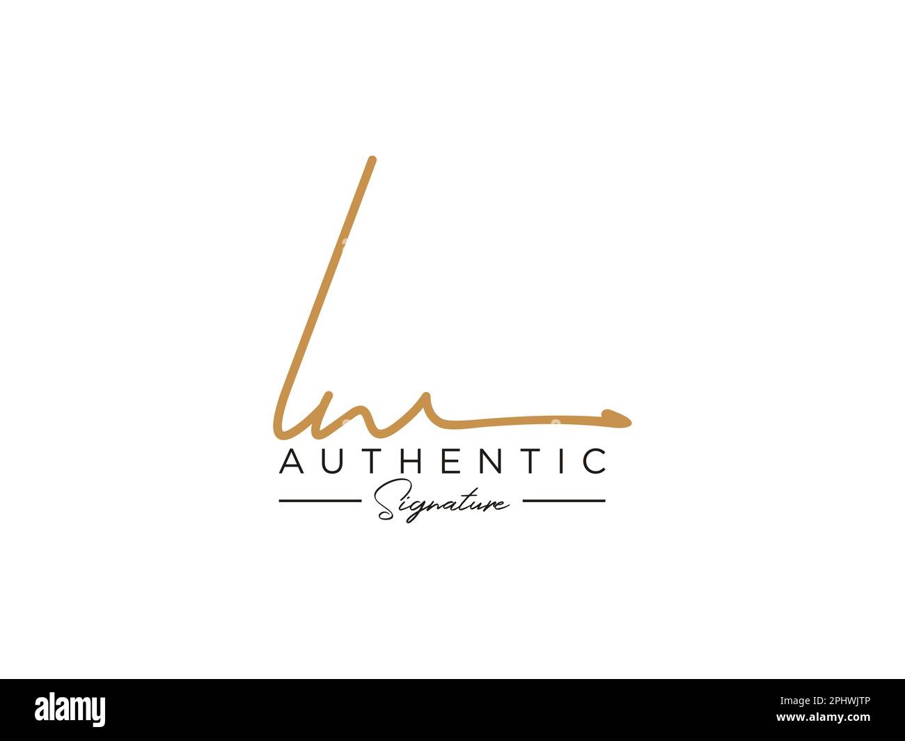 Letter LW Signature Logo Template Vector Stock Vector Image & Art - Alamy