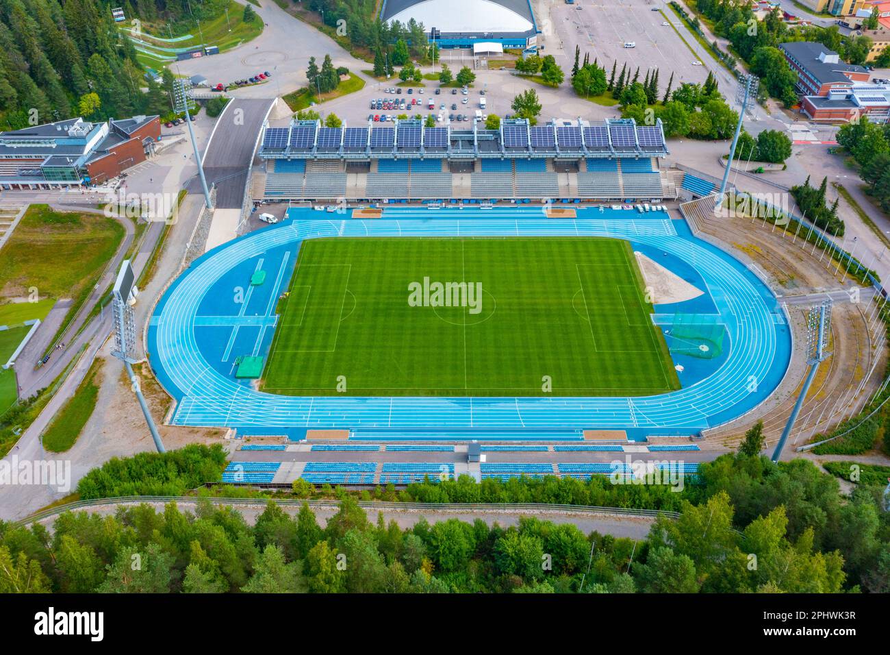 View of Lahti Stadium in Finland Stock Photo - Alamy